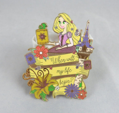 Disney Fantasy Pin - Rapunzel - Inked Tales - Pascal - Tangled | eBay