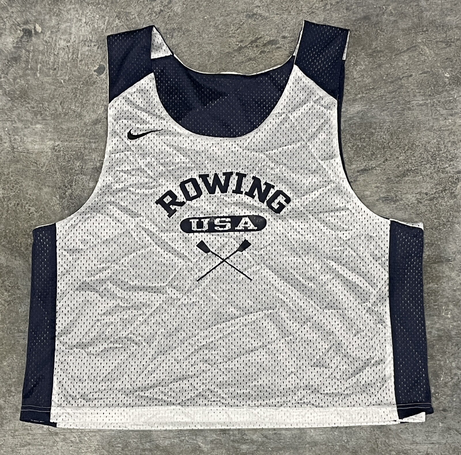 Men’s Nike Team Rowing Team USA Mesh Reversible Jerse… - Gem