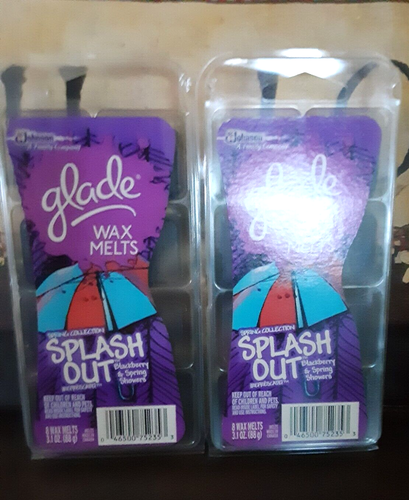 Glade Wax Melts SPLASH OUT SCENT 16 Total Tarts 2 Packs | eBay