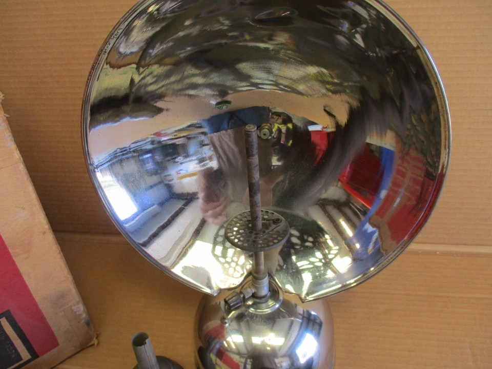 Vintage Tilley R1 Gas Kerosene Lamp & Radiator Heater In Box Camping | eBay