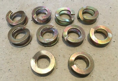 Qty 10 x 3/8 THACKERY WASHERS. Double Coil Spring Washers BS1802 Type D ...