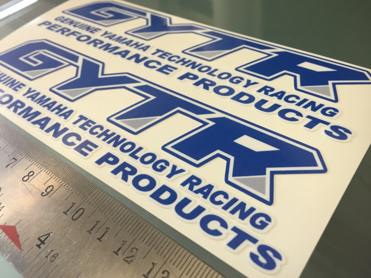 GYTR Sponsor Decals Stickers (Blue) (2 stickers) | eBay