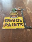 Devoe Paints Flange Sign Advertising | eBay