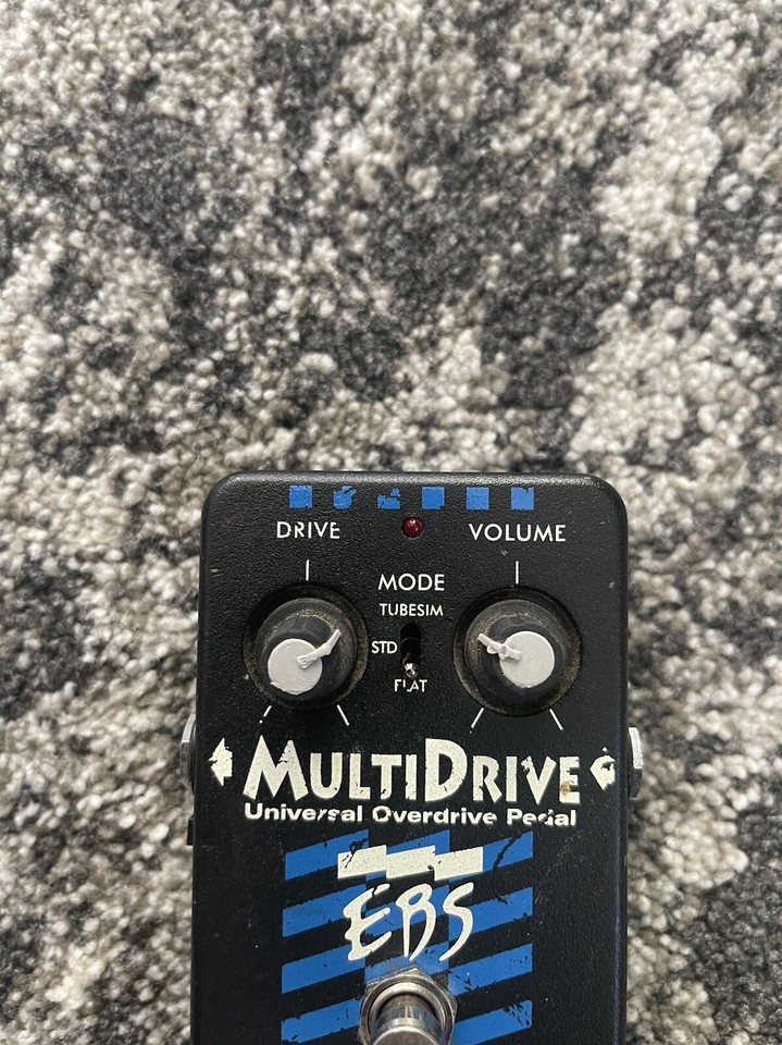 EBS Multidrive Multi Drive Universal Overdrive Distortion Guitar Effect Pedal | eBay