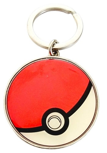 Pokemon Master Ball Keychain Nintendo 2016 Silvertone Metal Keyring | eBay