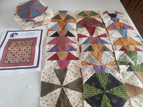 145 Vintage Estate 6.5 " Quilt Blocks Cotton for Lincoln's Watch ...