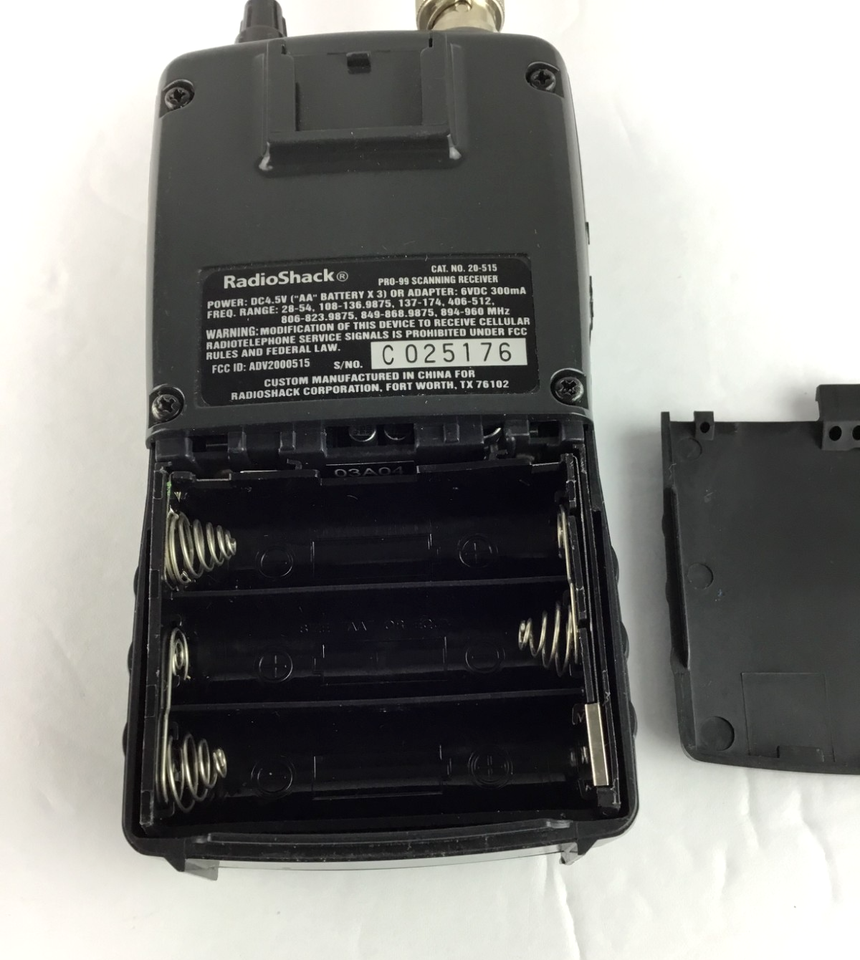 Radio Shack Pro-99 Race Track Pro Portable Scanner Non Working For ...