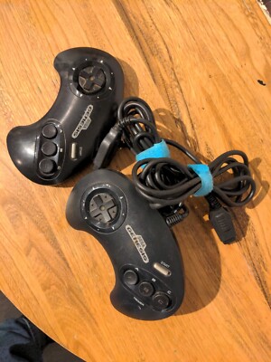 OEM Sega Genesis 3 Button Controller MK-1650 Tested Working | eBay