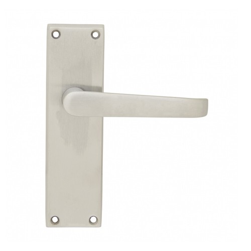 Pavtom Door Handle Straight Lever Latch Satin Chrome 150x42mm 7100SC | eBay