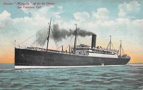 SS MAGNOLIA ~ PACIFIC MAIL SHIP LINE ~ 1910s | eBay
