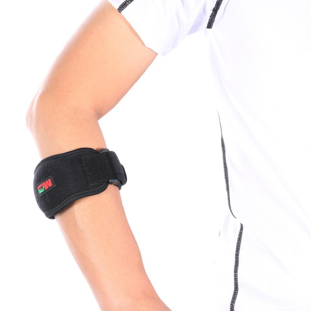 Adjustable Elbow Brace Strap Tendonitis Epicondylitis Golfers Support ...