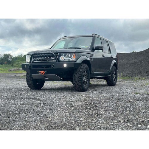 Lucky 8 LR4CFE Steel Winch Bumper for Land Rover LR4 2010–2016 Off-Road ...