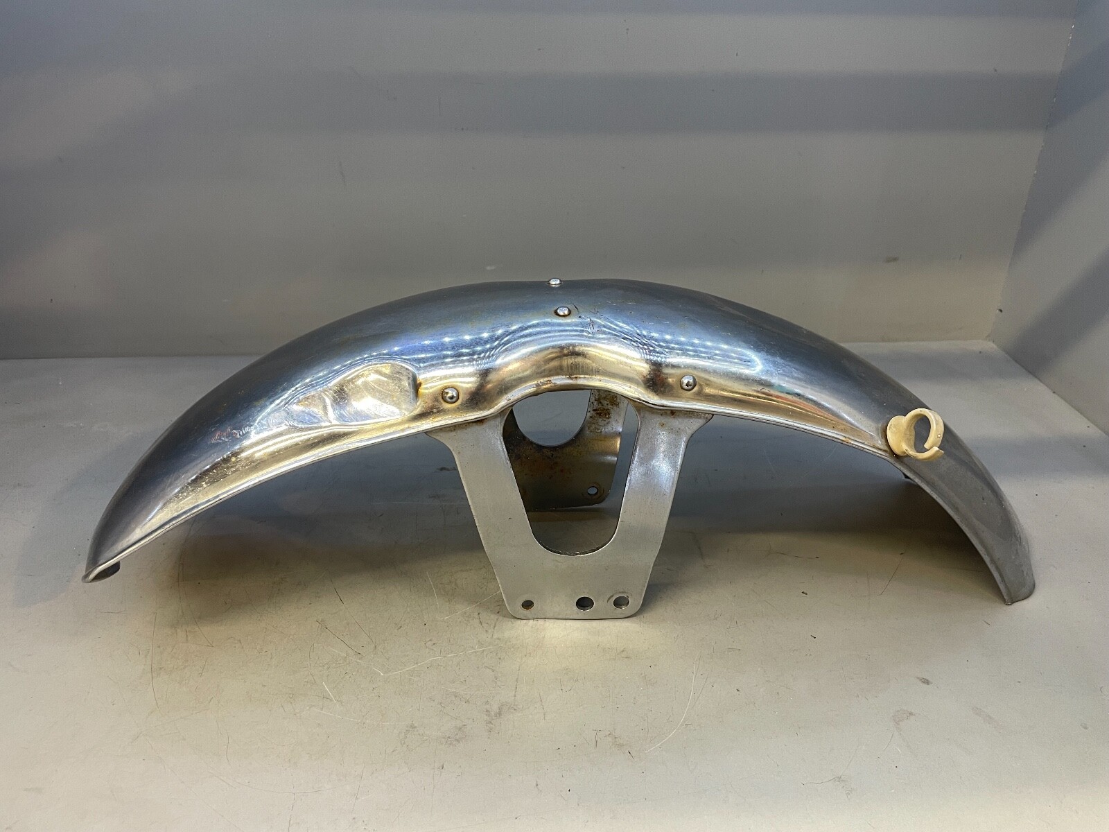 1973 Honda CB350 CB 350 F Four SOHC front chrome mudguard, fender ...