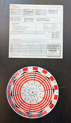 TSR RPGA Fighting Wheel Game Aid | eBay