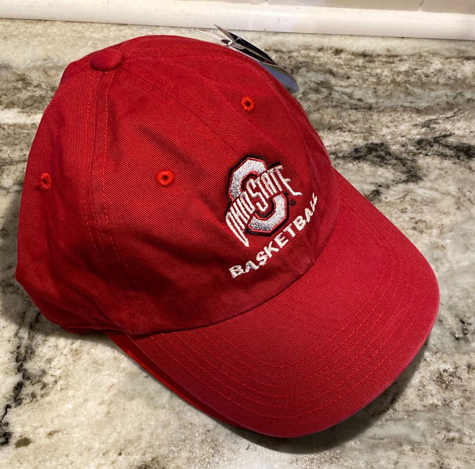 NEW Ohio State Buckeyes Basketball NCAA Slouch Hat Cap University ...