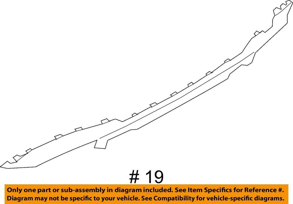 BMW OEM 20-22 M340i xDrive Rear Bumper Bumper Components-Lower Trim ...