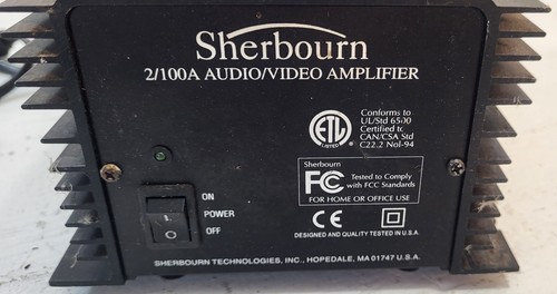 SHERBOURN 2/100 A AUDIO/VIDEO AMPLIFAER | eBay