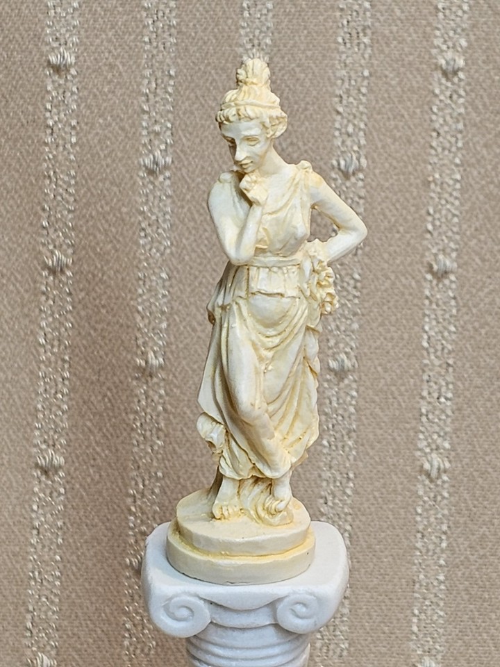 PERSEPHONE GREEK GODDESS STATUE FOR MINIATURE DOLLHOUSE | eBay