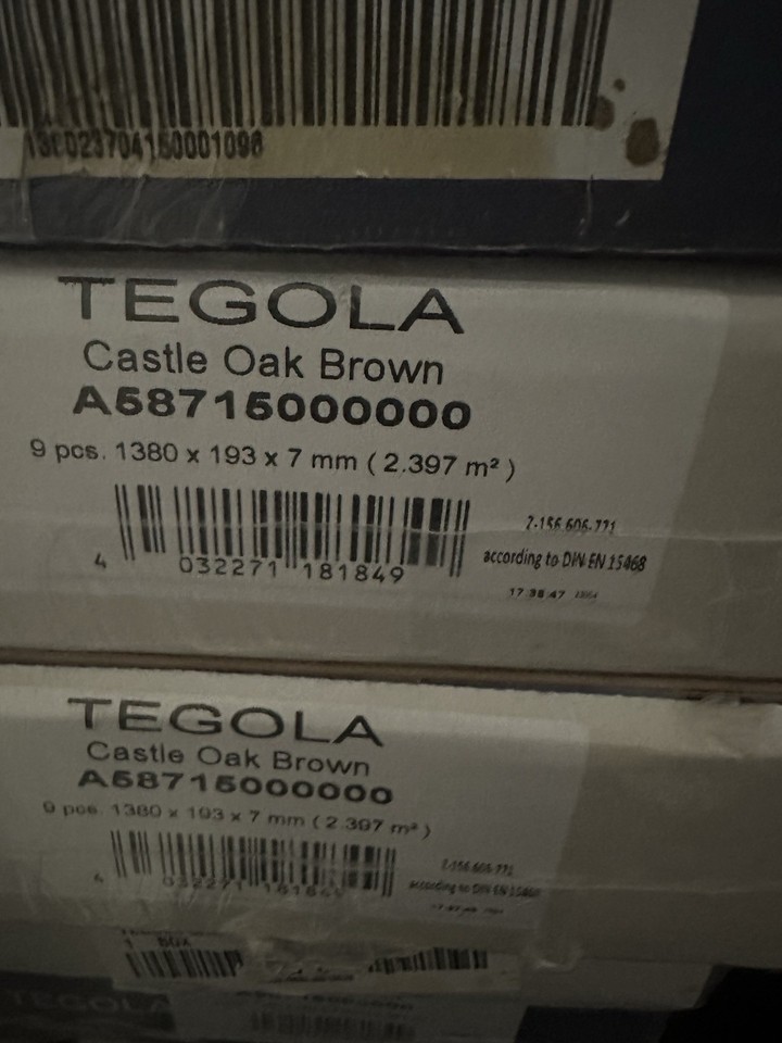 Tegola Castle Oak Brown Laminate Flooring Check Description price one ...