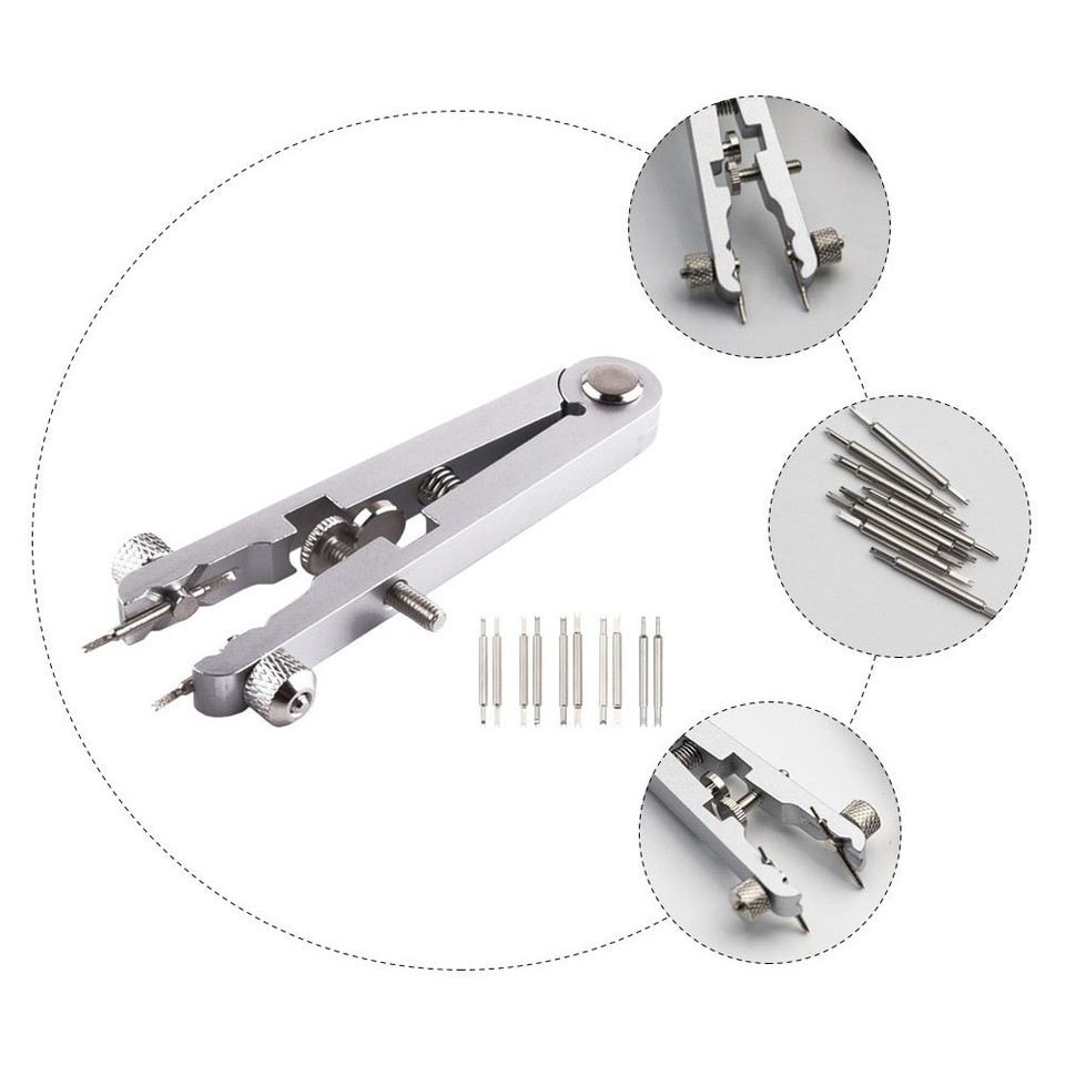 1 Set Watch Bracelet Spring Bar Plier Remover Replace Removing Tool Kit ...