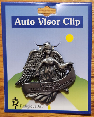 Daugher Please Drive Safely Guardian Angel Visor Clip STOCKING STUFFER ...