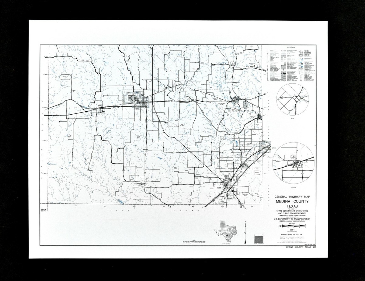 Jackson County Texas Road Map