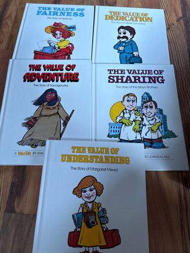 Value Tales Series Lot 5 Books by Ann & Spencer Johnson Hardcover ...