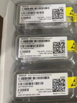 NOKIA AOSK 475339A.101 SFP+ 10G LR 10km 1310nm I-Temp | eBay