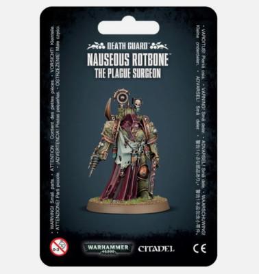 Nauseous Rotbone the Plague Surgeon Death Guard Warhammer 40K New in ...