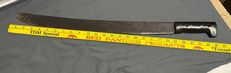 Vintage USCE C WWII era LEGITIMUS COLLINS #128 thick steel 26" MACHETE ...