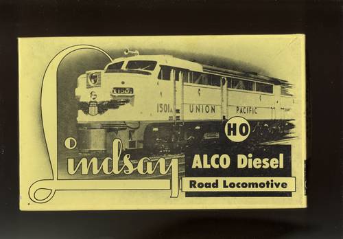 FOUR LINDSAY HO TRAIN DIESEL BOXES. FAIR CONDITION. | eBay