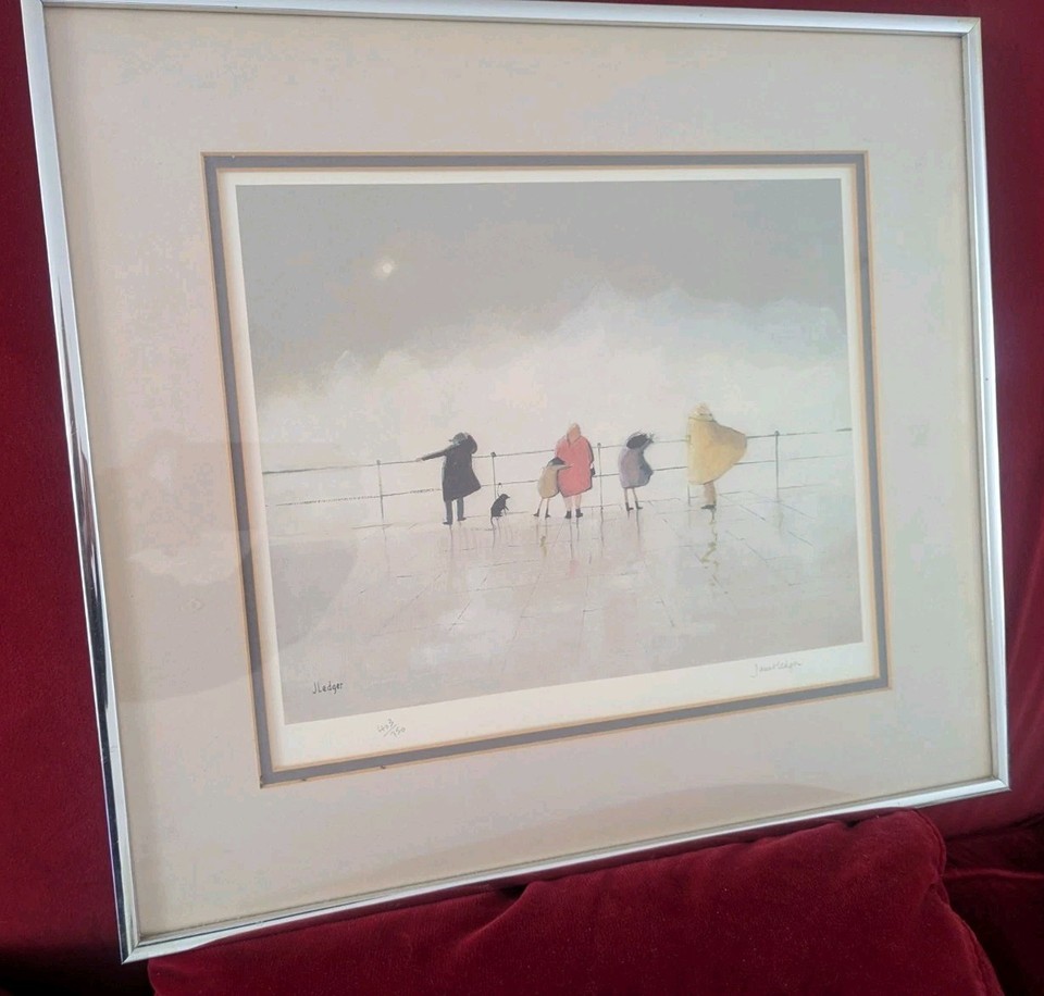 Janet Ledger Signed Print 'Waves' 403/750 | eBay UK