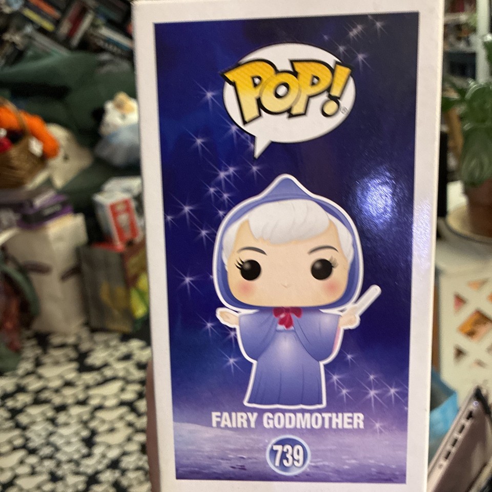 Funko Pop! Disney Cinderella Fairy Godmother Vinyl Figure 739 ...