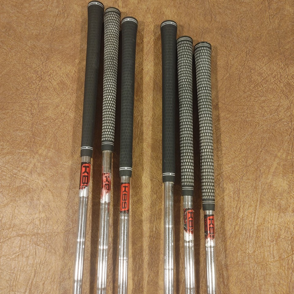 Taylormade R9 TP Iron Set 4-PW (Missing 8) KBS Tour Stiff Flex Steel RH ...