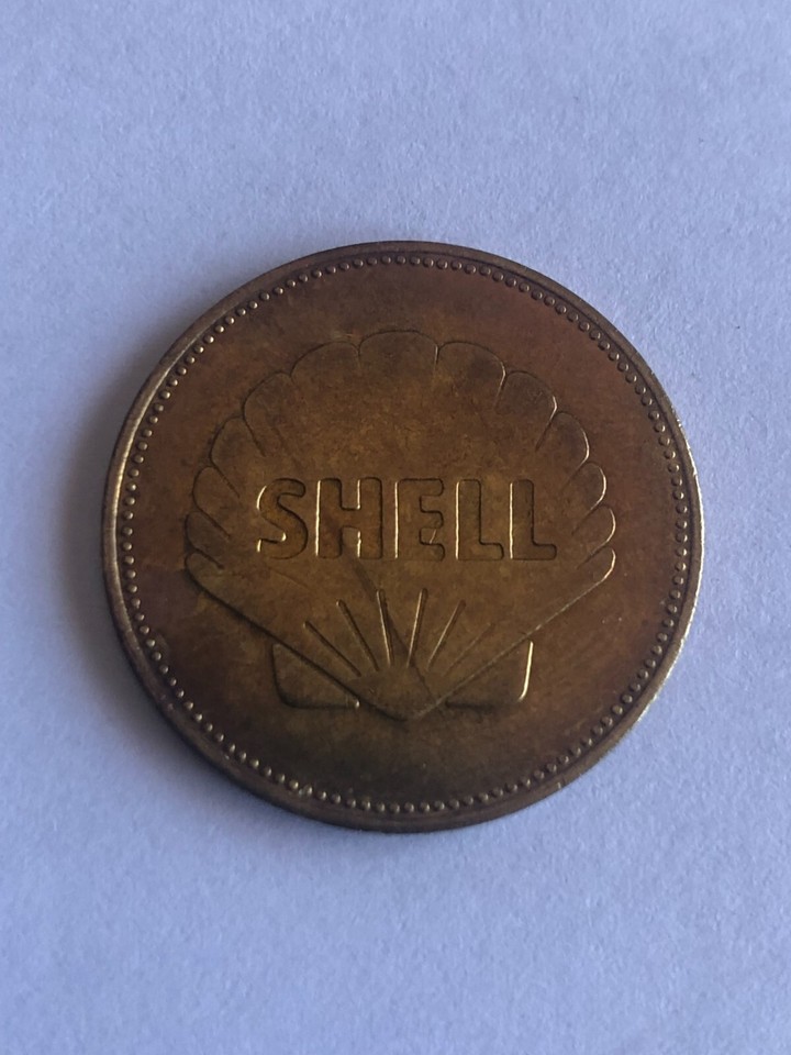 Shell Token - Man in Flight #14 - Sputnik 1, 1957 France 1969 | eBay