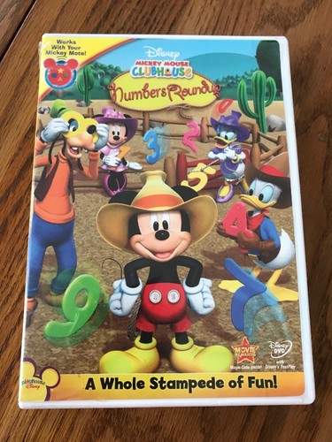 Mickey Mouse Clubhouse: Mickey's Numbers Roundup DVD RARE-SHIPS N 24 ...