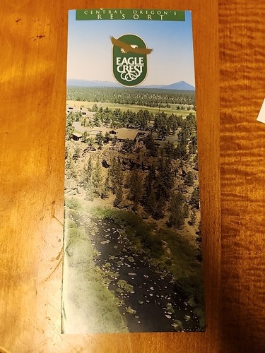 Central Oregon's Resort Eagle Crest Resort Redmond, Oregon Pamphlet | eBay