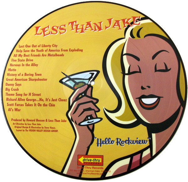 Less Than Jake - Hello Rockview (LP, Album, Pic) (Mint (M ...