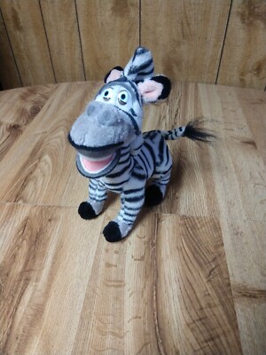 Madagascar Marty The Zebra Plush Toy - 9" Russ Stuffed Animal 2005 | eBay