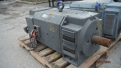 150 HP DC Reliance Electric Motor, 2500 RPM, LC3212ATZ Frame, DPFV, 500 ...