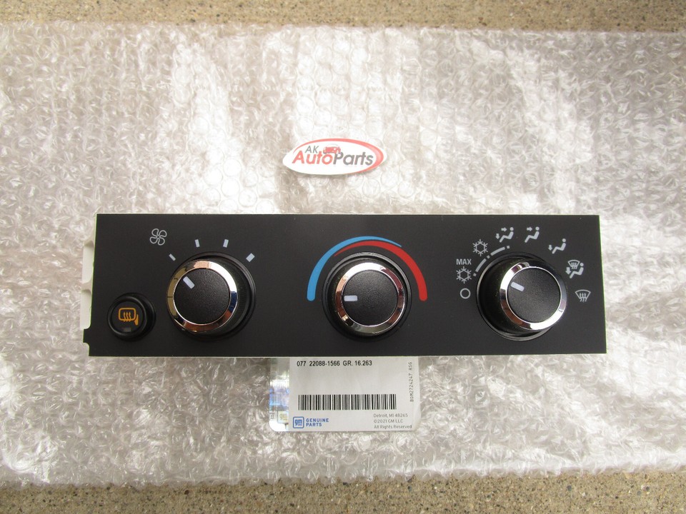 GMC SAVANA CHEVY EXPRESS A/C HEATER CLIMATE TEMPERATURE CONTROL NEW P/N ...