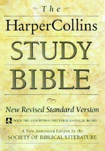 The HarperCollins Study Bible : New Revised Standard Version With the ...