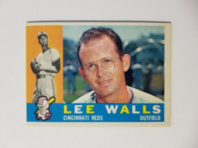 LEE WALLS 1960 TOPPS BASEBALL CARD #506 CINCINNATI REDS | eBay