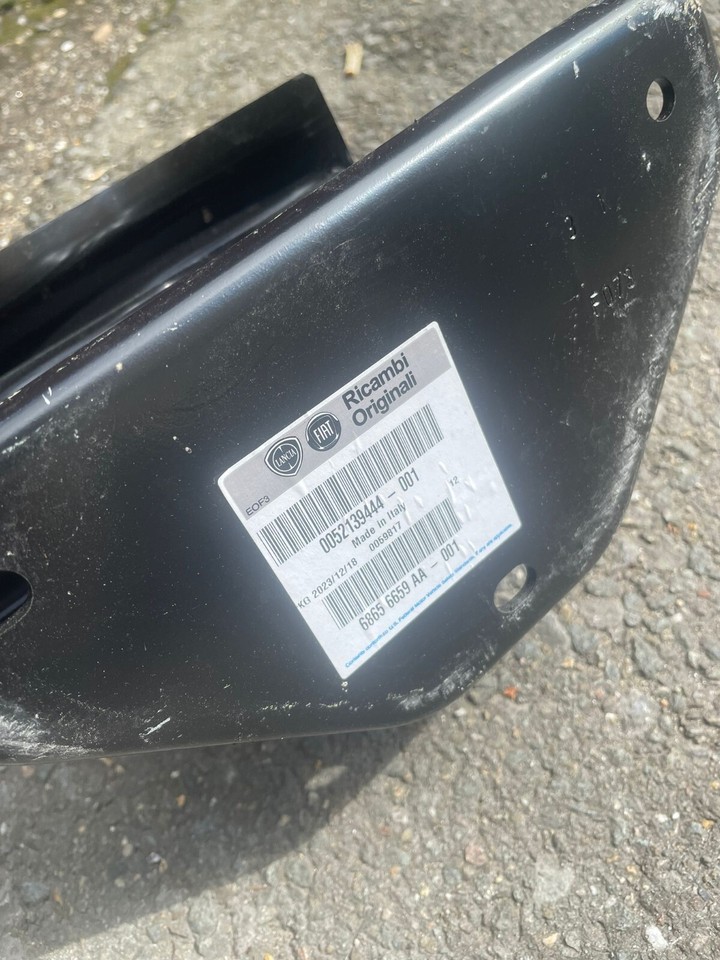 Carrier Bumper Beam Crossbeam Rear Fiat 500E Since 2020 Original ...