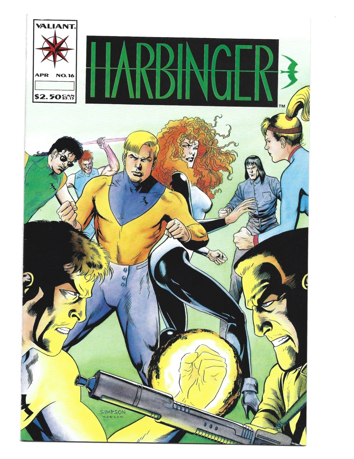 Harbinger (1992) #16 Apr 1993 Valiant VF Bagged & Boarded Combine ...
