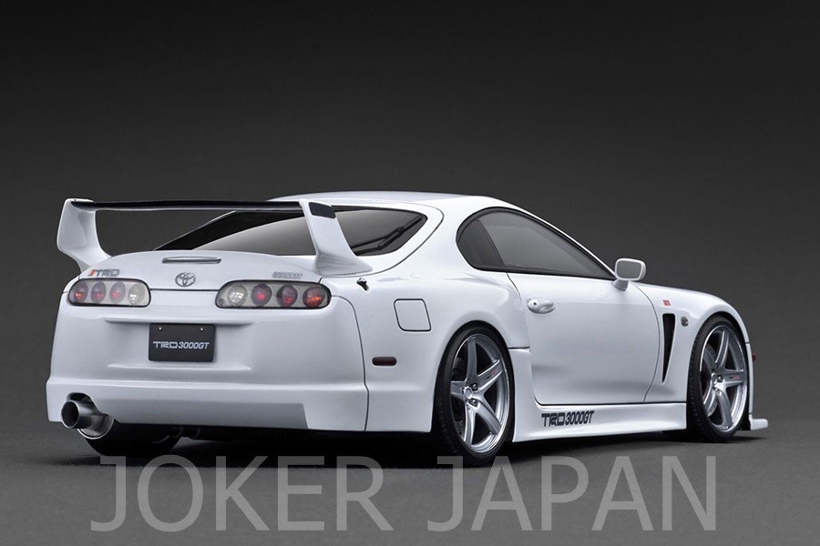 Ignition Model IG3598 1/18 Toyota Supra (A80) TRD 3000GT White JDM | eBay