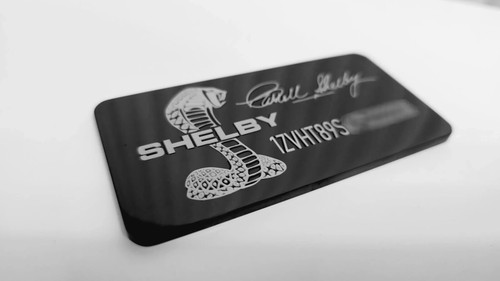 07 - 14 Signature Series Shelby GT500 Plaque Emblem Badge For Interior ...