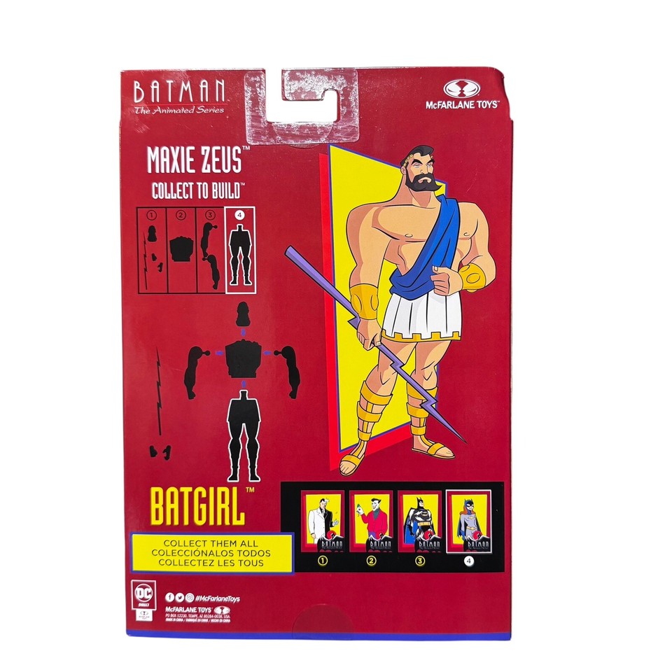 McFarlane DC Batman The Animated Series Batgirl Figure BAF Maxie Zeus ...