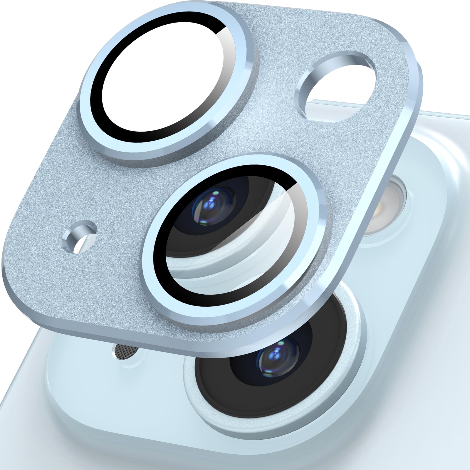 For Apple iPhone 15 14 13 11 12 Pro Max Camera Lens Metal Glass Ring ...