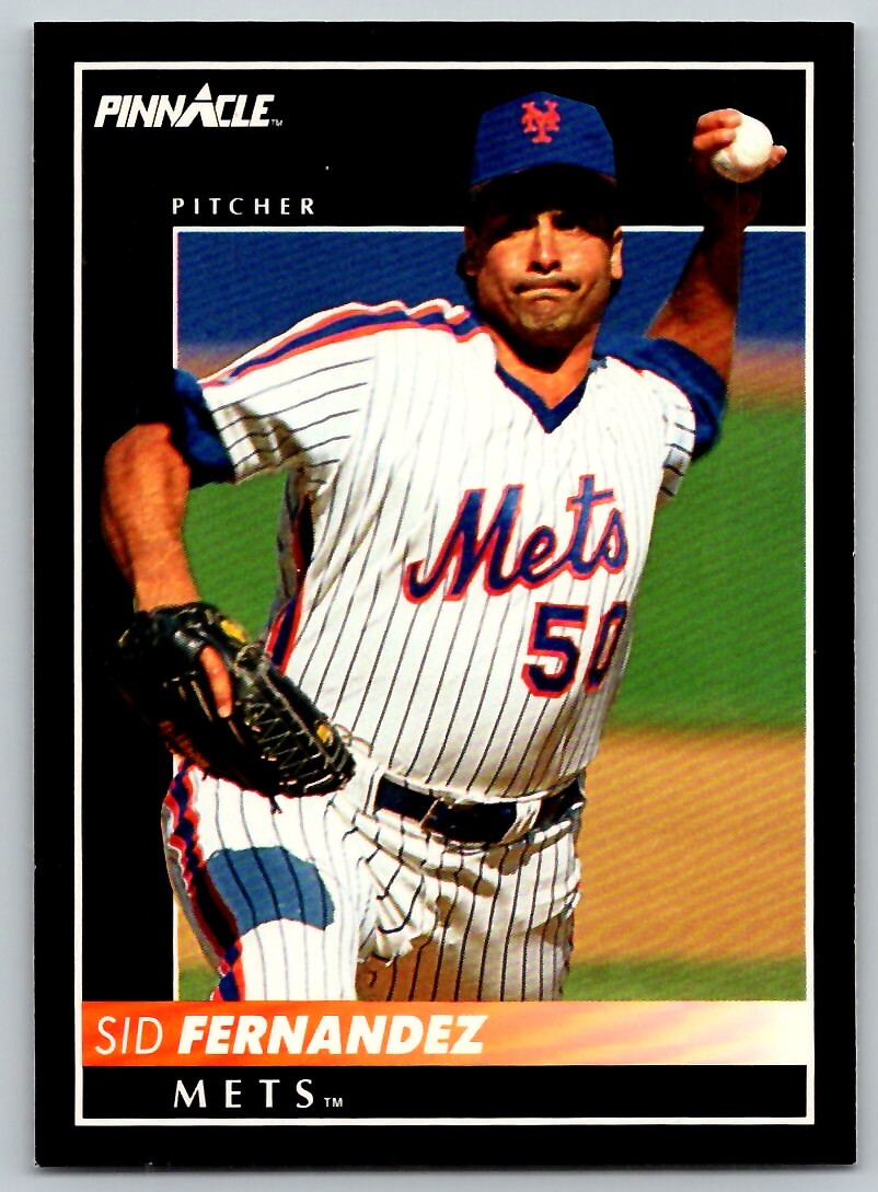 1992 PINNACLE SID FERNANDEZ NEW YORK METS #509 | eBay